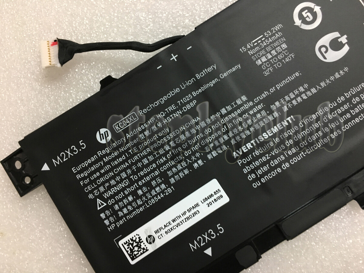 Genuine KC04XL Battery for HP Envy X360 TPN-W133 TPN-W136 L08496-855 ...