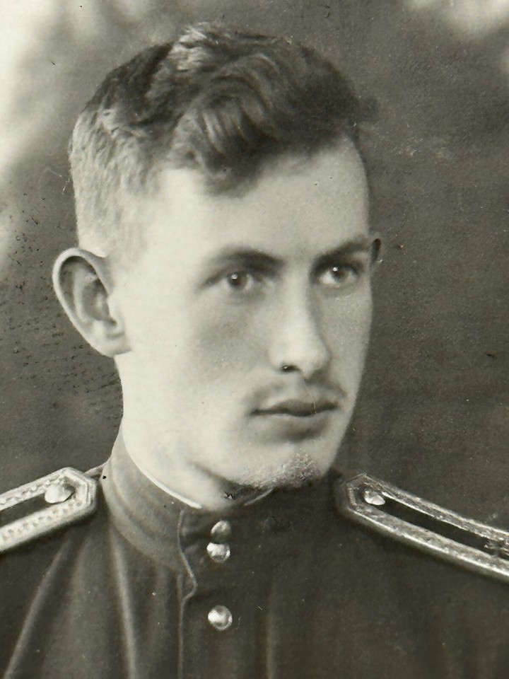 USSR Russian Soldier Handsome Male Portrait Photograph Early Cold War ...
