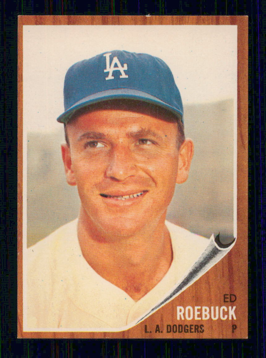 1962 TOPPS BASEBALL # 535 ED ROEBUCK J9984 | eBay