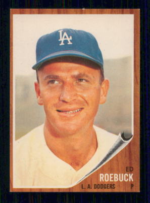 1962 TOPPS BASEBALL # 535 ED ROEBUCK J9984 | eBay