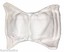 Dappi PINLESS Contoured CLOTH Diaper 100% Cotton Natural S-M-L Reusable ...