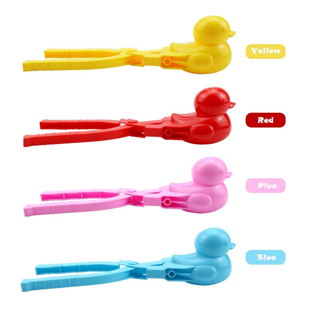 2pcs Snowball Maker Tool Duck Shape Snow Ball Tongs Clip with Handle | eBay