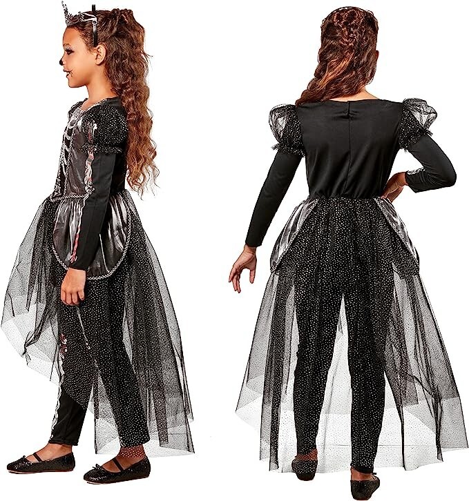 Rubie's Girl's Forum Novelties Skeleton Princess Costume Dress Large 10 ...