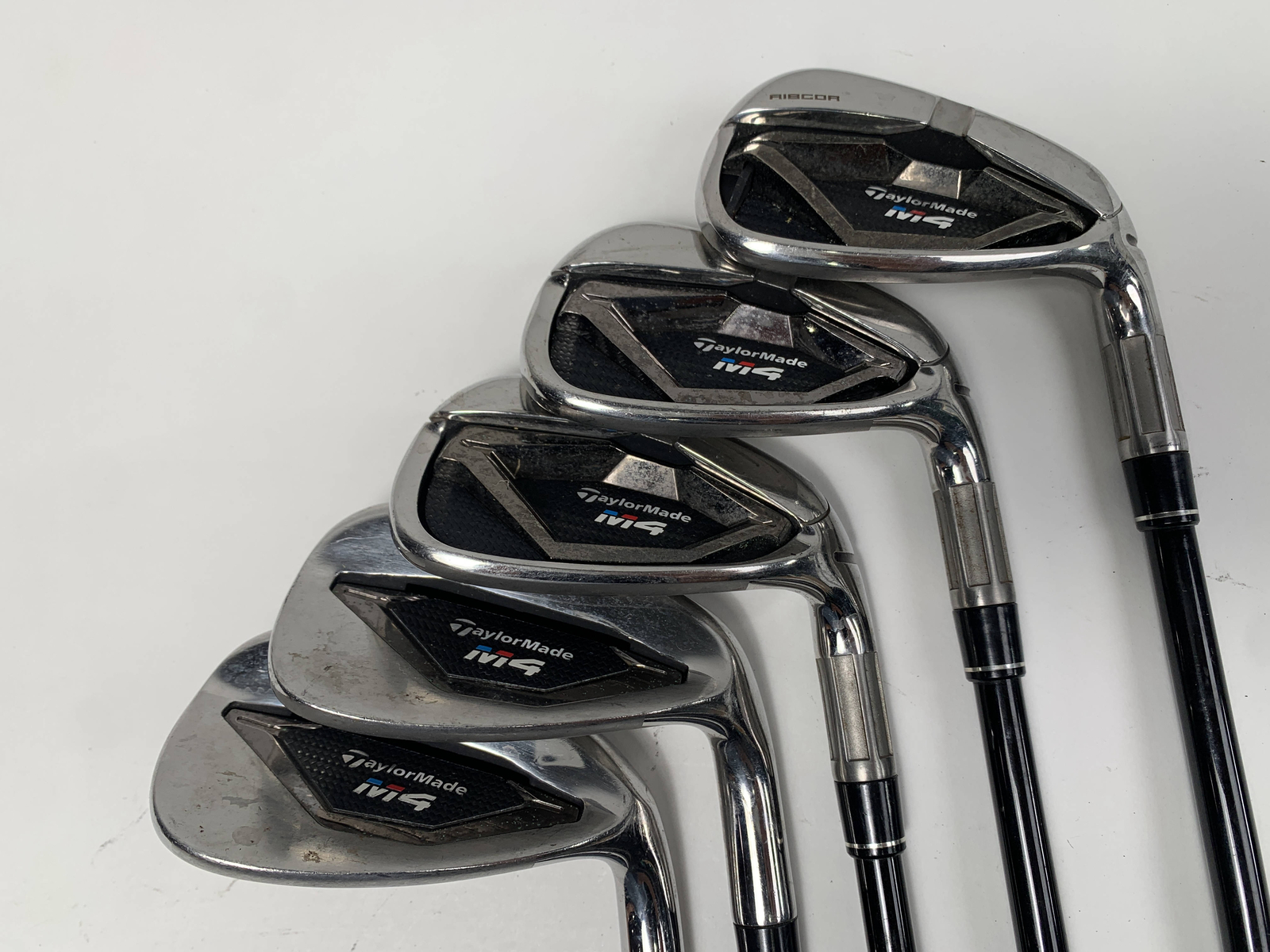 TaylorMade M4 Iron Set 8-PW+GW+SW Fujikura Atmos 5A Senior Graphite ...