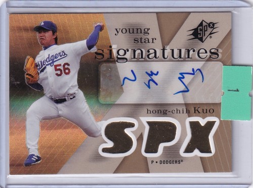 2007 SPx Baseball Young Star Signatures Hong-Chin Kuo Autograph | eBay