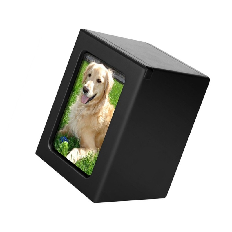 Pet Memorial Urns for Dog Cat Ashes Funeral Cremation Urns with Photo ...