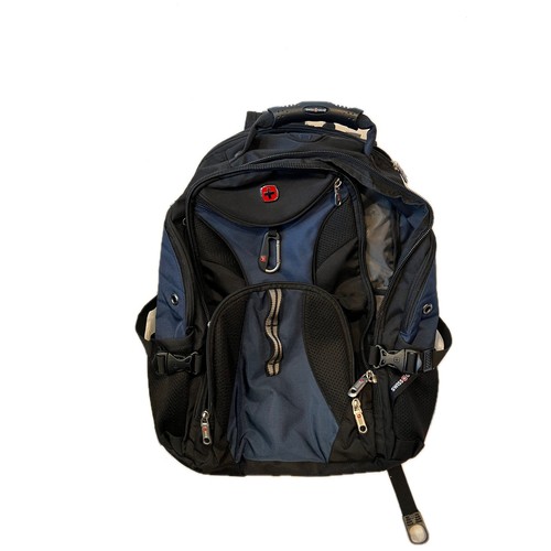 Swiss Gear 1900 ScanSmart Laptop Backpack Blue Black | eBay