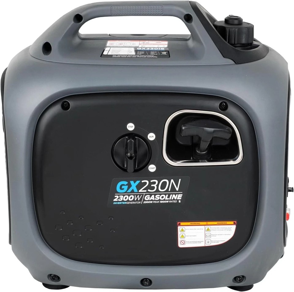 Pulsar 2300W Quiet Portable Gas Inverter Generator Parallel Ready ...