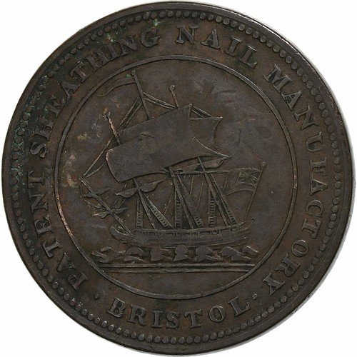 [#1164921] Great Britain, Gloucestershire, Penny Token, 1811, Copper ...