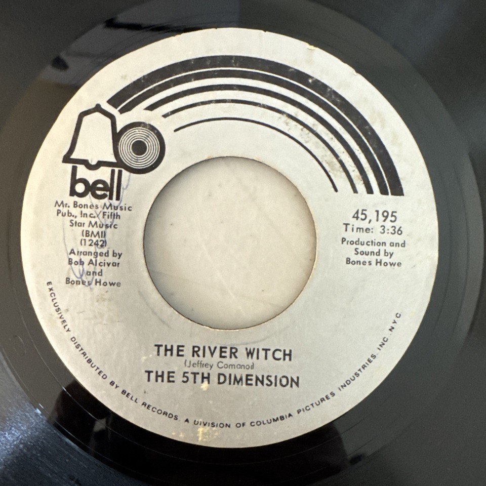 5th Dimension Last Night I Didn't Get To Sleep/River Witch 45rpm 7 ...
