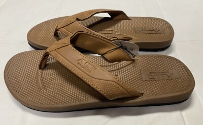 Air Balance Brown Flip Flops Sandals Men's Size 9 10 11 12 New With ...