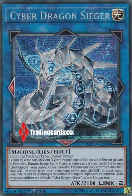 ♦Yu-Gi-Oh!♦ Cyber Dragon Sieger (LINK-2) : MP19-FR108 -VF/Secret Rare ...