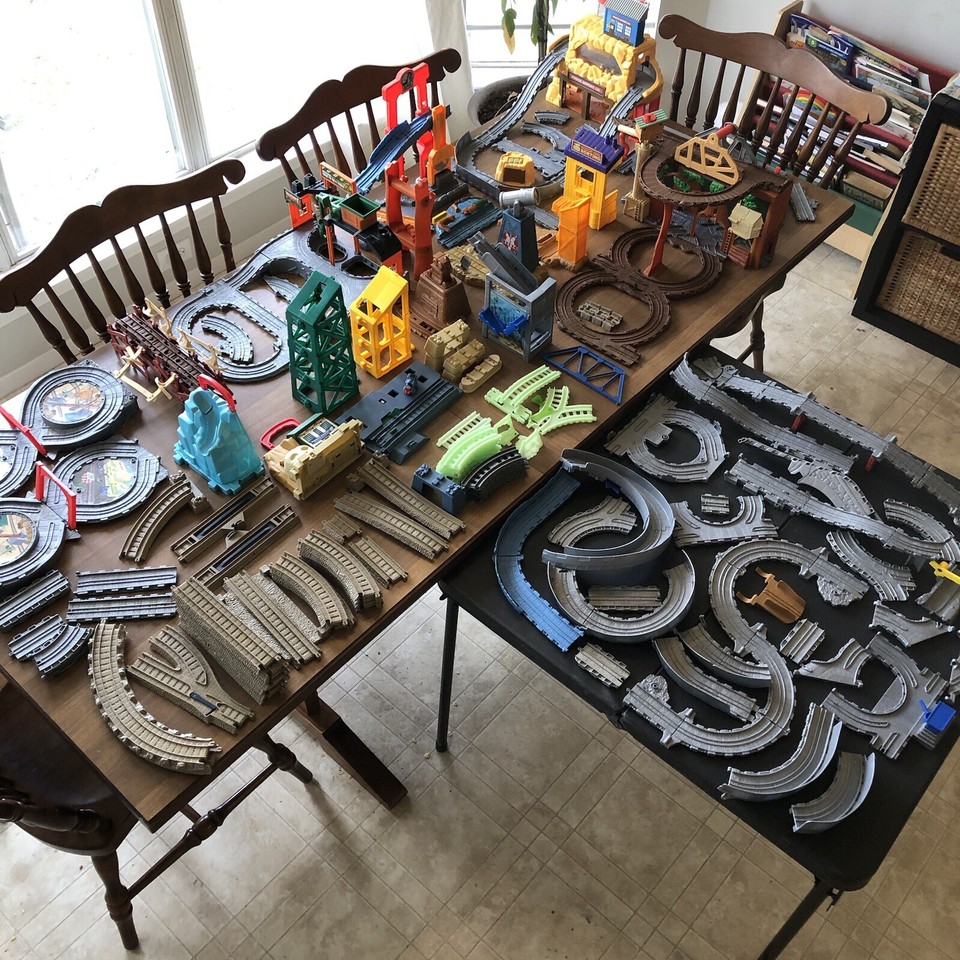 Large Lot of Thomas The Train Plastic Train Tracks Various Sets & Years ...