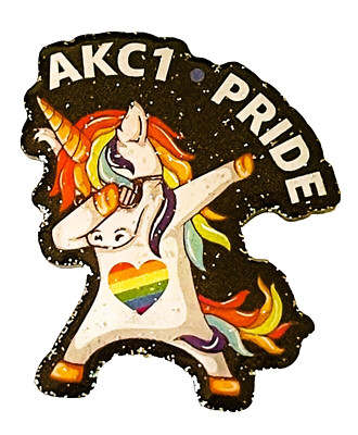 Glamazon Gay Pride Rainbow LGBTQ Unicorn Amazon Employee Peccy Pin | eBay