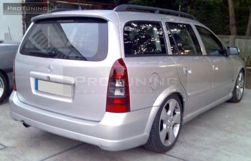 Fiberglass OPC Look Rear Door Spoiler for Opel Astra G Combi | eBay