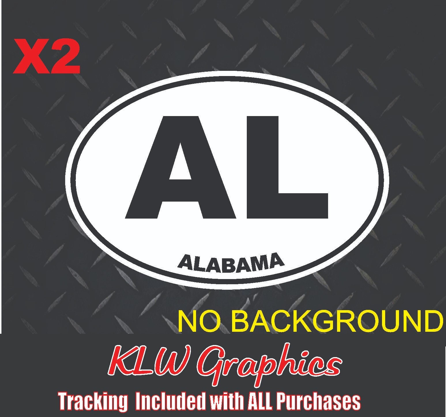 Alabama Vinyl Decal Sticker State Car Diesel Truck Home AL Southeast ...