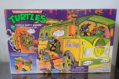 2021 TMNT Original Party Wagon Van Playmates Teenage Mutant Ninja ...