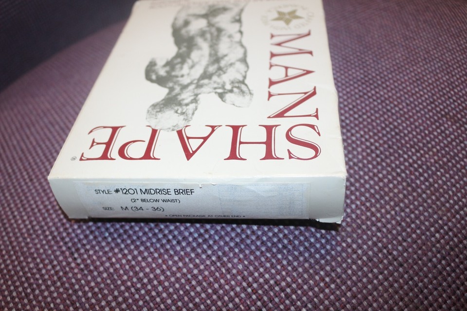 Manshape Medium Size Style Highrise Brief Underwear New Med Man Shape ...