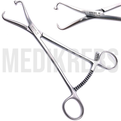Bone Repositioning Forceps w/ Ball and Point Jaw 8'' 20cm Orthopedic ...