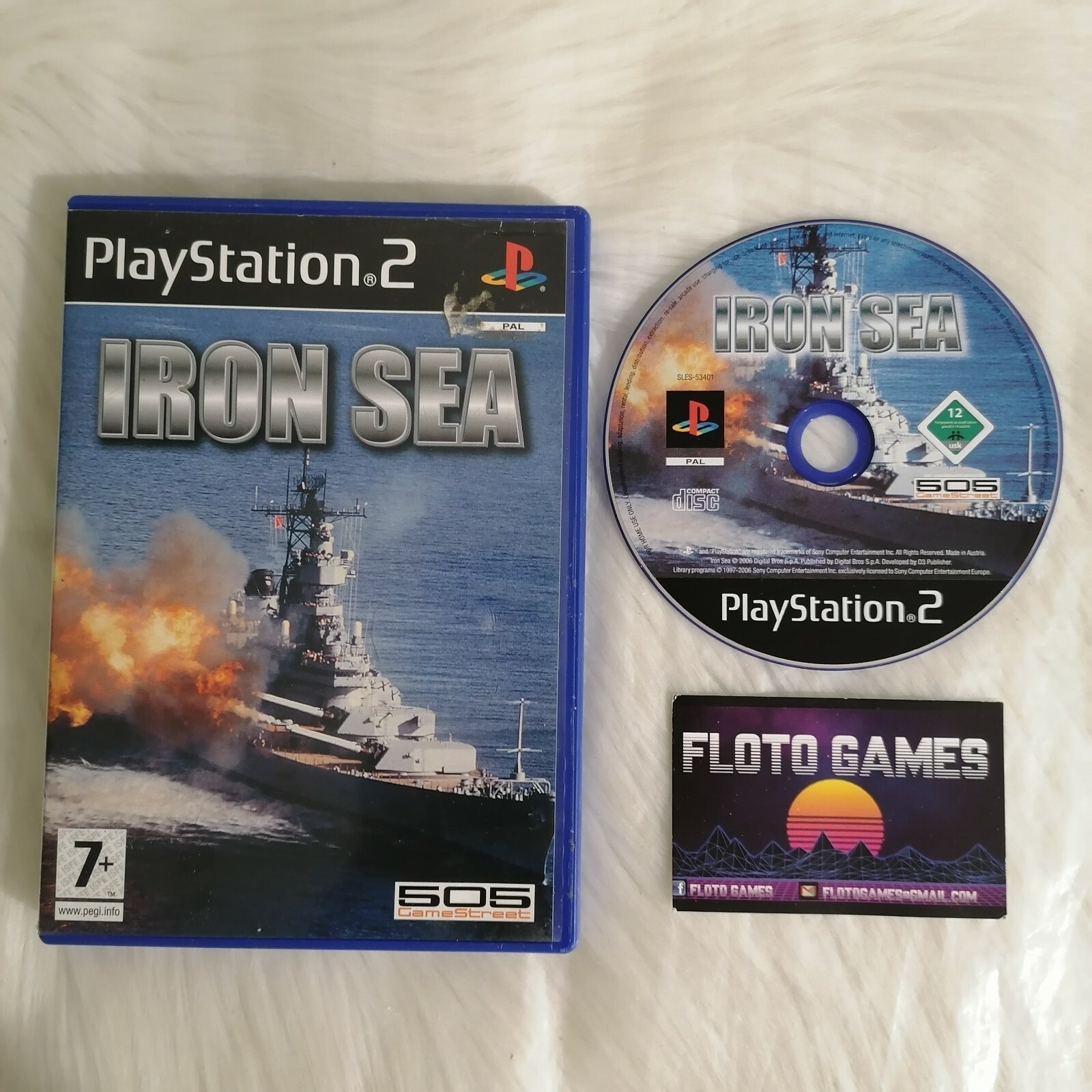 Iron Sea PlayStation 2 PAL - Prix - Photo - Présentation