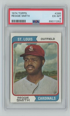 1974 Topps Reggie Smith PSA 6 St. Louis Cardinals #285 | eBay