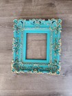 8x10 Turquoise Wall Picture Frame Baroque Style Art Cottage Chic Frames ...