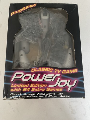 Power Joy Classic TV Game New Limited Edition 84 Extra Games Plug N ...