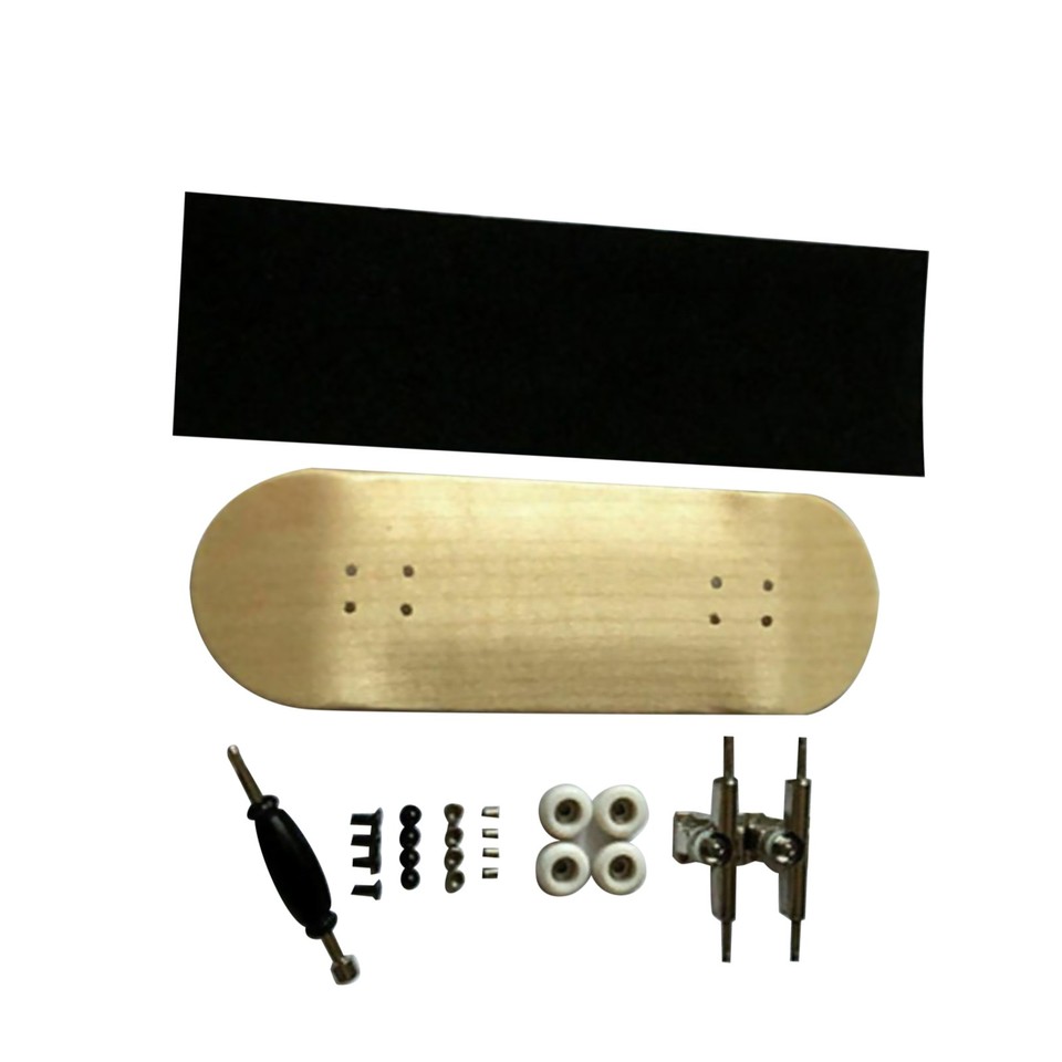 New Basic Complete Wooden Maple Handmade Fingerboard Finger Skateboard ...