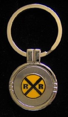 RAILROAD ADVANCED WARNING - CUSTOM KEY RING | eBay