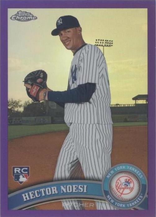 2011 Topps Chrome - Hector Noesi #218 Purple Refractor /499 (RC) for ...