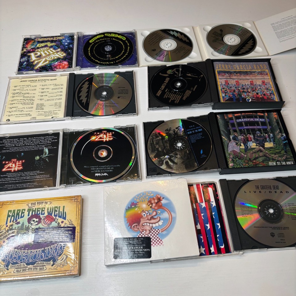 Rare Grateful Dead CD Huge Lot of 9 CDs / CD Sets Anniversary, Live | eBay