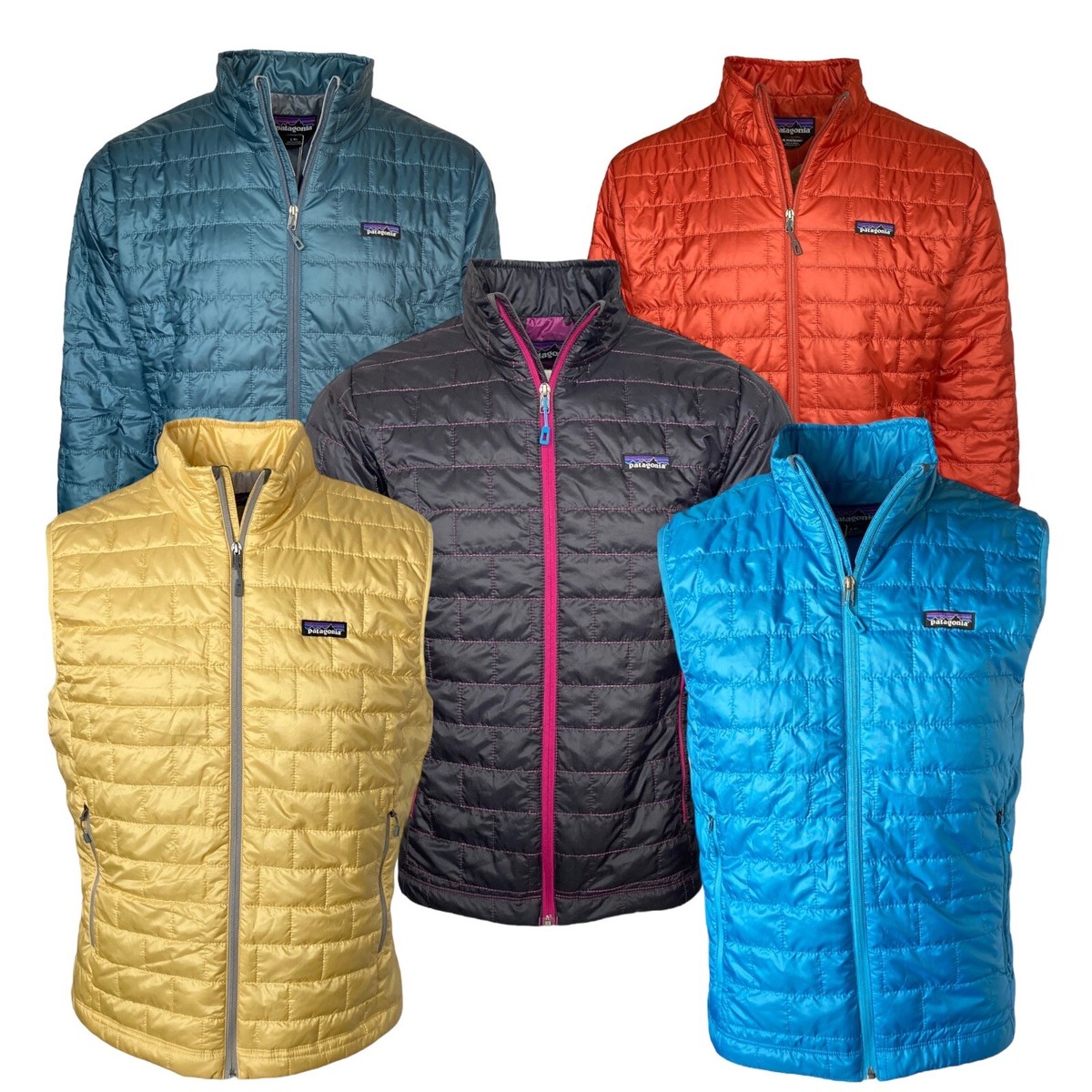 Patagonia Men's Nano Puff Jacket Vest Hoody Colors Sizes Patagonia Men's Nano Puff Jacket Vest Hoody Colors Sizes
