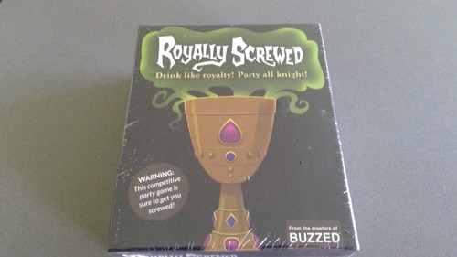 New Sealed ROYALLY SCREWED Drink Like Royalty Adult Party Card Game ...