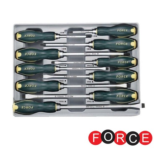 Force 2108 / 2109 S2 10pc Go-thru Through Tang Hex Shank Hammering Screwdriver | eBay Australia