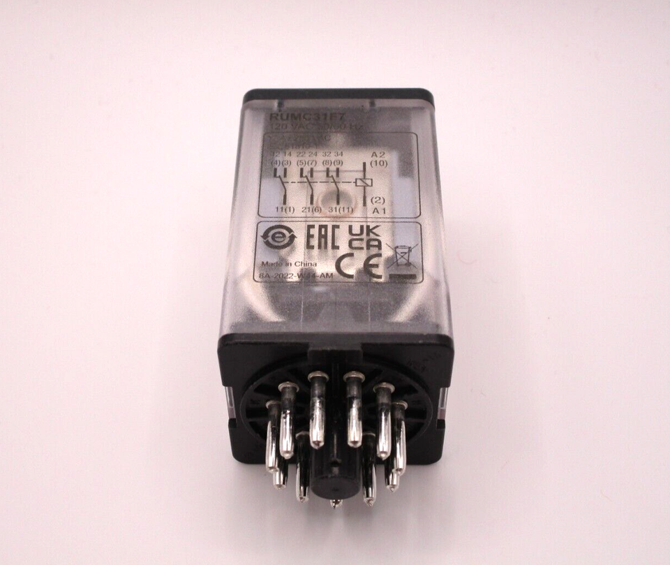 RUMC31F7 SCHNEIDER 11 pin Universal plug in relay - Price per unit FAST SHIPPING | eBay