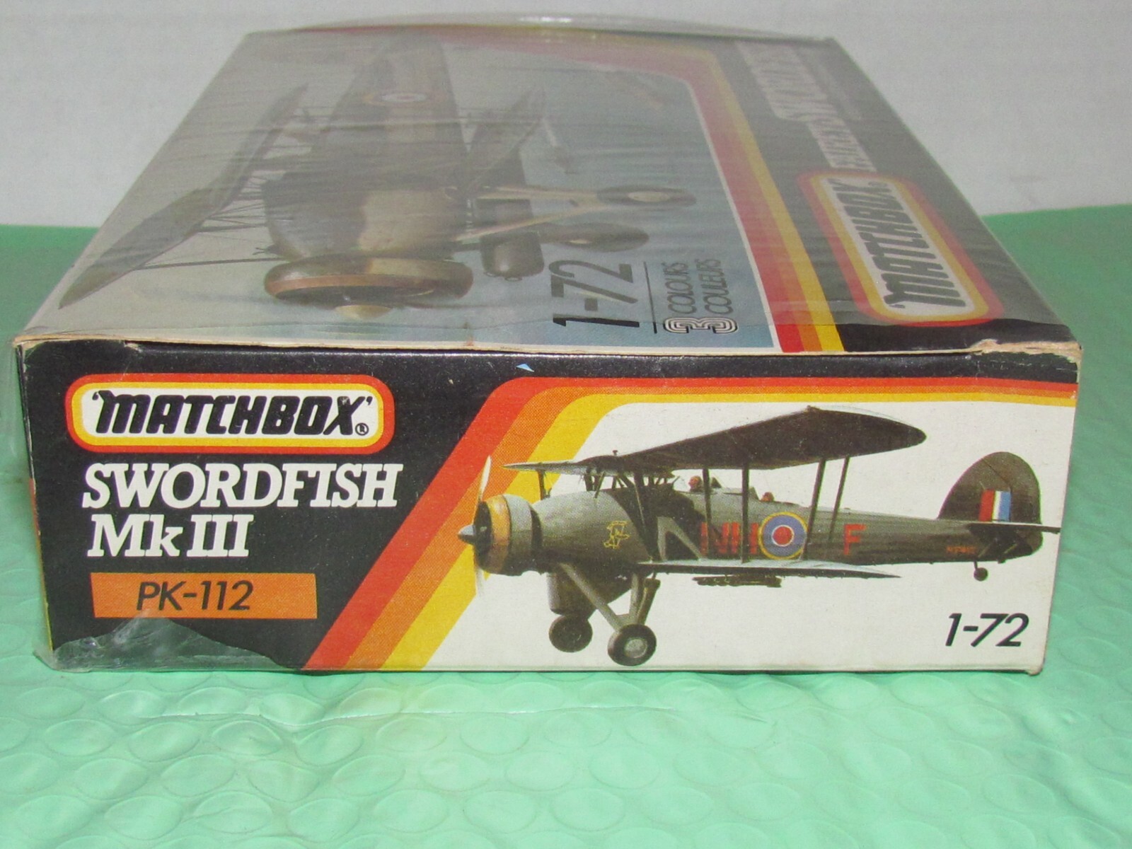 FAIREY SWORDFISH MK1 CIRCA 1990 MATCHBOX 1/72 SCALE MODEL New Sealed ...