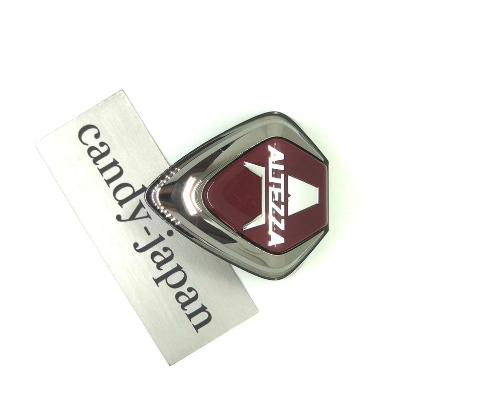 Toyota Genuine Front Grill Emblem Red Badge Lexus Altezza IS300 00-05 ...