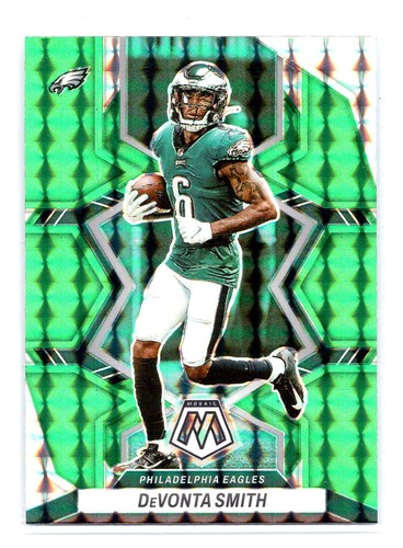 DeVonta Smith 2022 Panini Mosaic #158 Mosaic Green Color Match | eBay