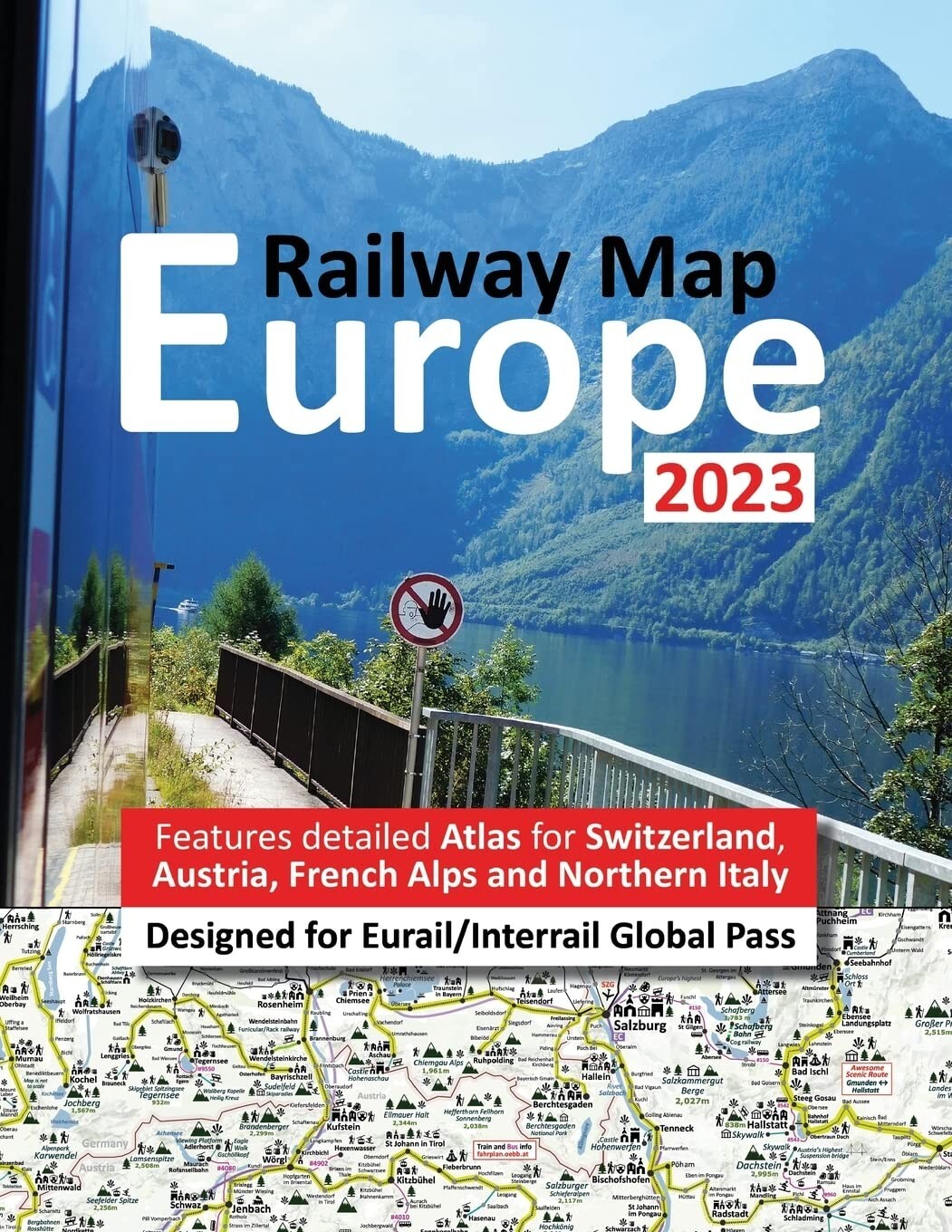 Railway Map Europe 2023 Like New | eBay