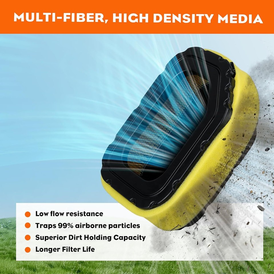 32-083-03-S Air Filter for Kohler SV810 SV820 SV830 SV840 SV725 SV730 ...
