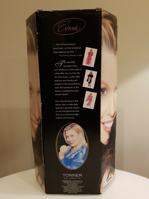 Tonner Doll Company Emme Full Figure Fashion Doll 17" EM1201 Elegance ...