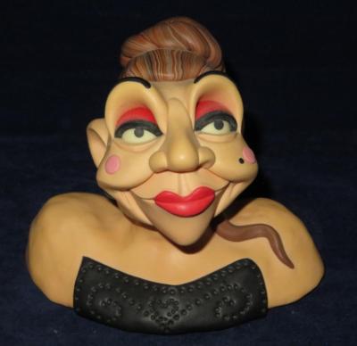 Dan Crowley Artist Polymer Clay Figurine or Bust, Woman, Signed | eBay