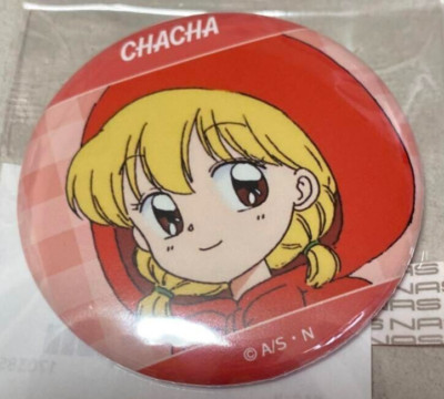 Japanese anime Red Riding Hood Chacha can badge Chacha online lottery E ...