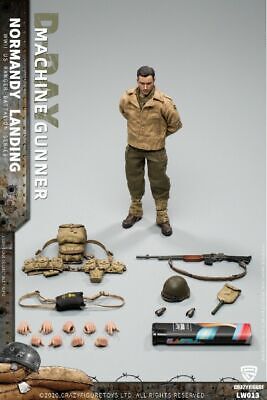 Crazy Figure LW013 1/12 WWII U.S. Rangers On D-Day Machine Crazy Figure LW013 1/12 WWII U.S. Rangers On D-Day Machine
