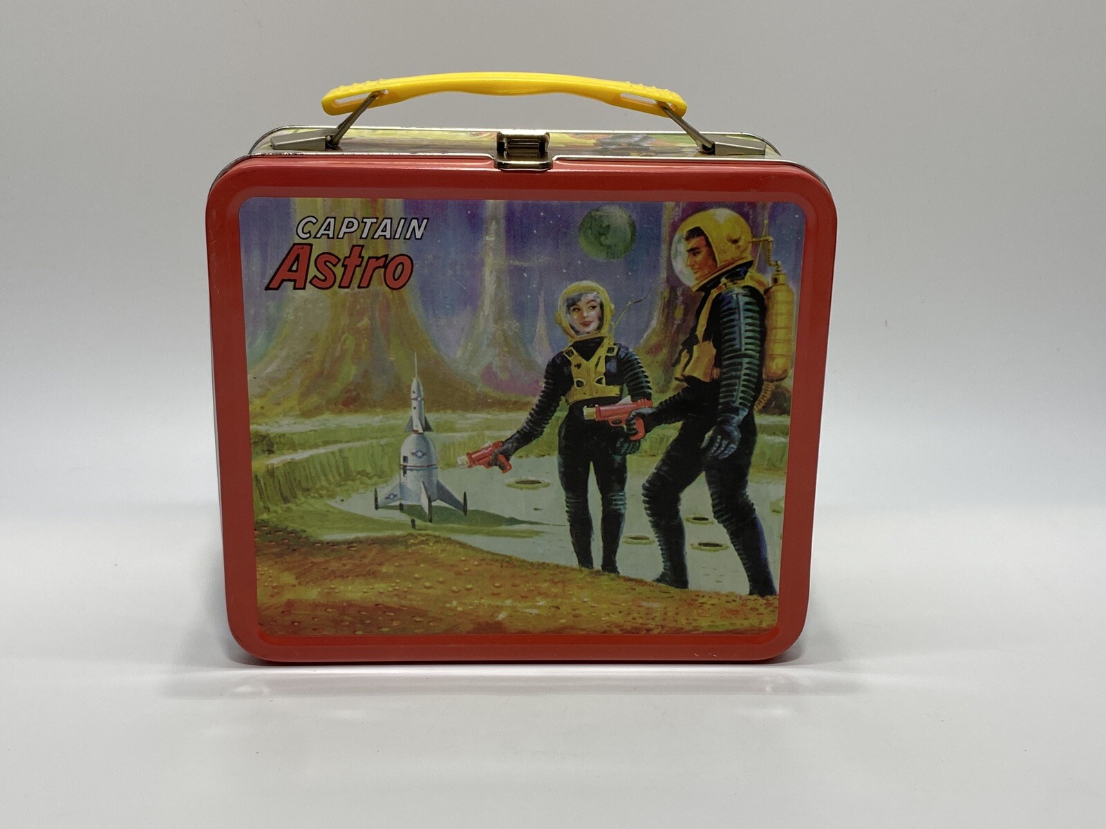 Captain Astro Vintage G Whiz! Van Nuys CA Reproduction Lunch Box Space ...