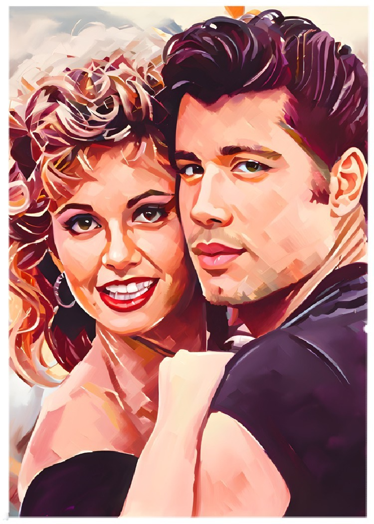 GREASE * Fun Novelty * MOVIE * Art Card * ATC ACEO | eBay