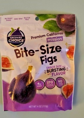 4 PACK BITE-SIZE FIGS SNACK SIZE AND BURSTING WITH FLAVOR 4 oz/ 113 g ...