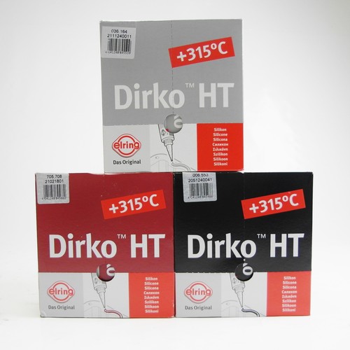 36x ELRING Sealant Dirko Red+Black+ Grey A 70 ML | eBay