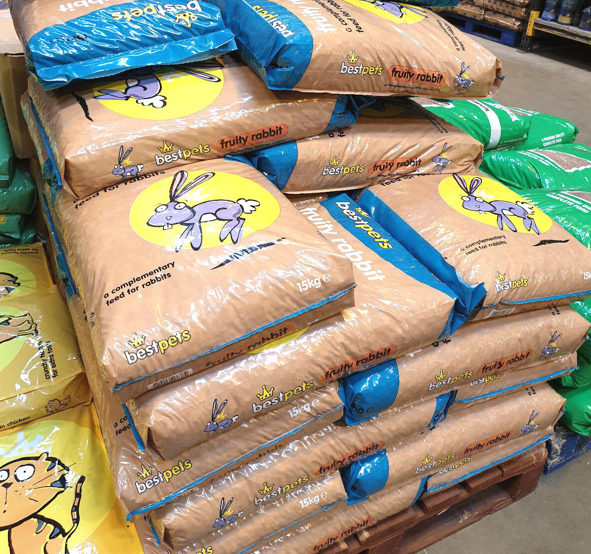 FRUITY RABBIT 350g 1kg 2.5kg 5kg 10kg 15kg : BestPets Fruit Food Mix ...