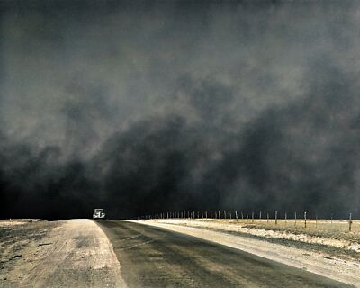 1930s OKLAHOLMA DUST BOWL Colorized PHOTO (212-A) | eBay